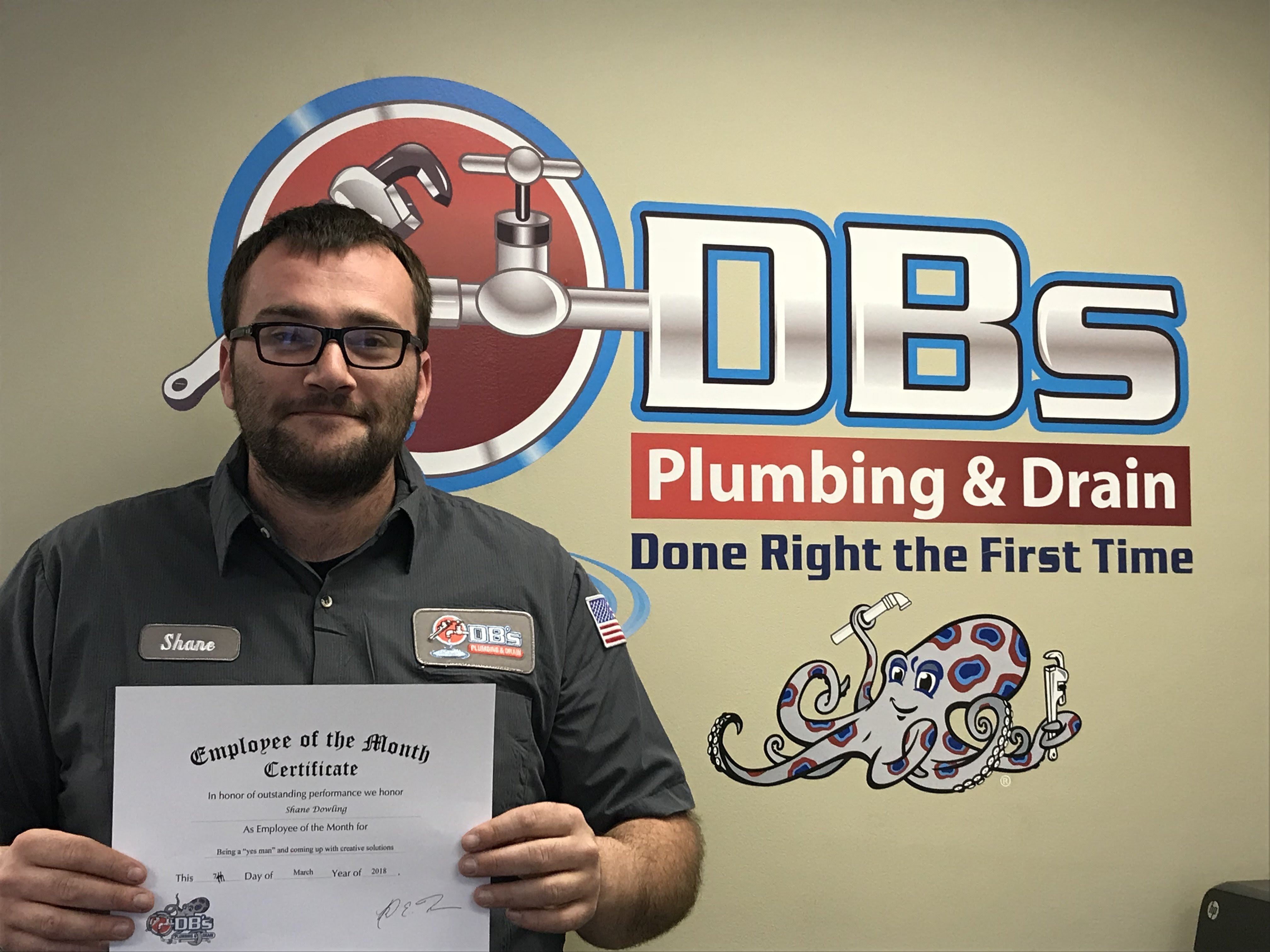 Employee Spotlight: Shane | DB's Plumbing & Drain